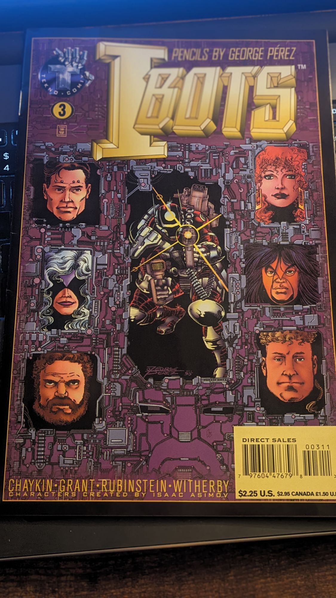 The Comic Book Graveyard: IBOTS & Tekno Comix – TGM
